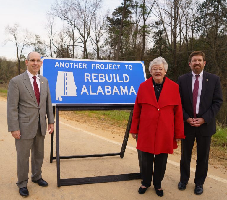 GKI Blue Rebuild Sign - Office of the Governor of Alabama