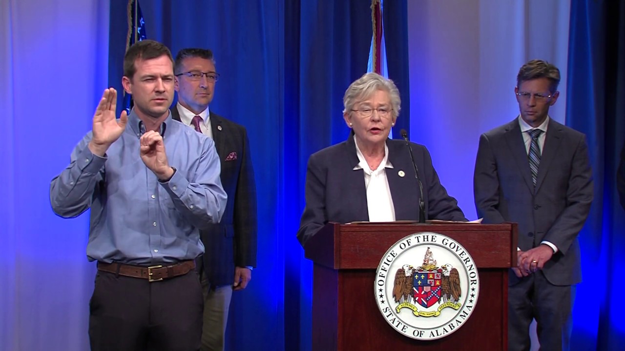 Gov. Ivey Holds State Coronavirus Press Conference - Office of the ...