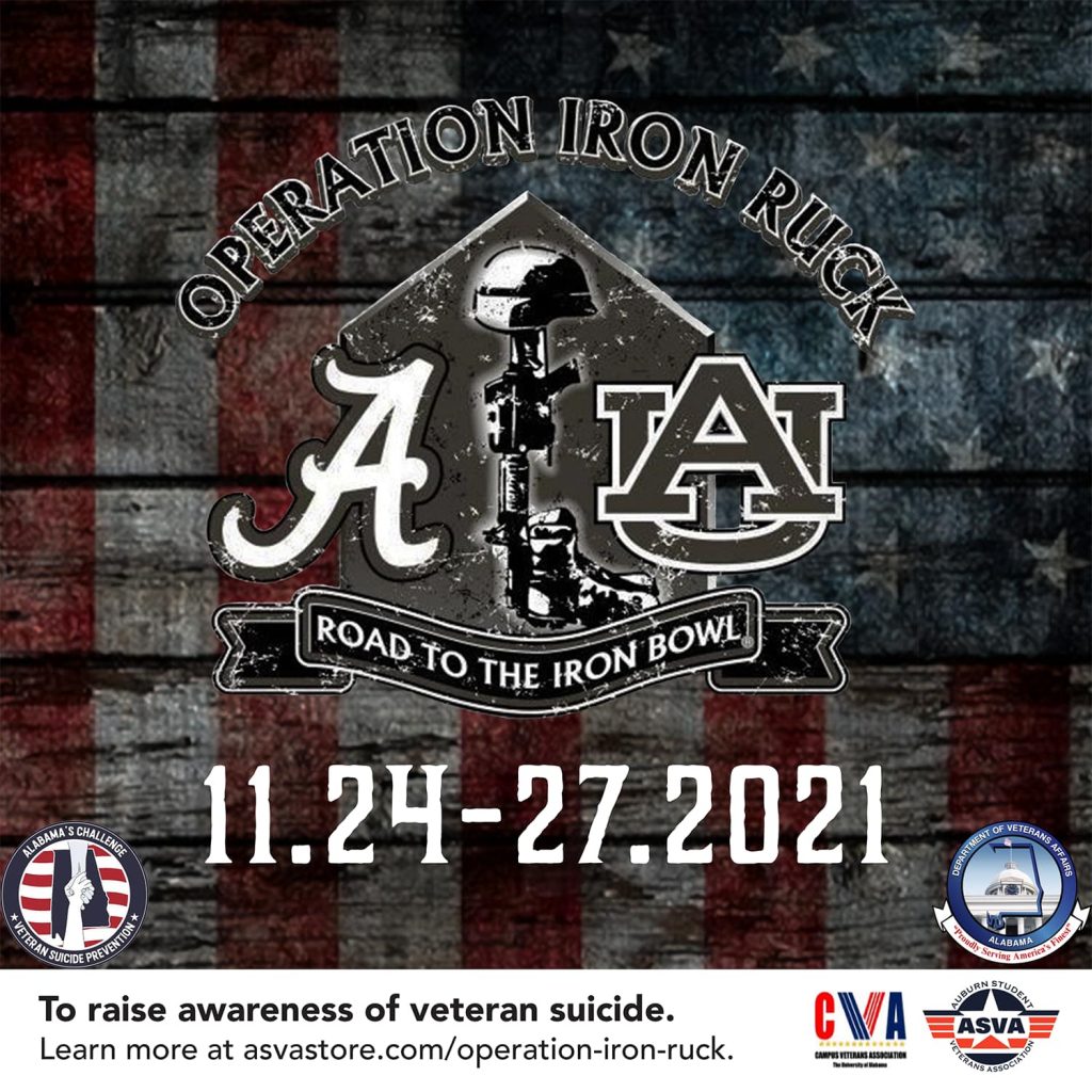 Governor Ivey Supports Student Veterans’ Operation Iron Ruck - Office ...