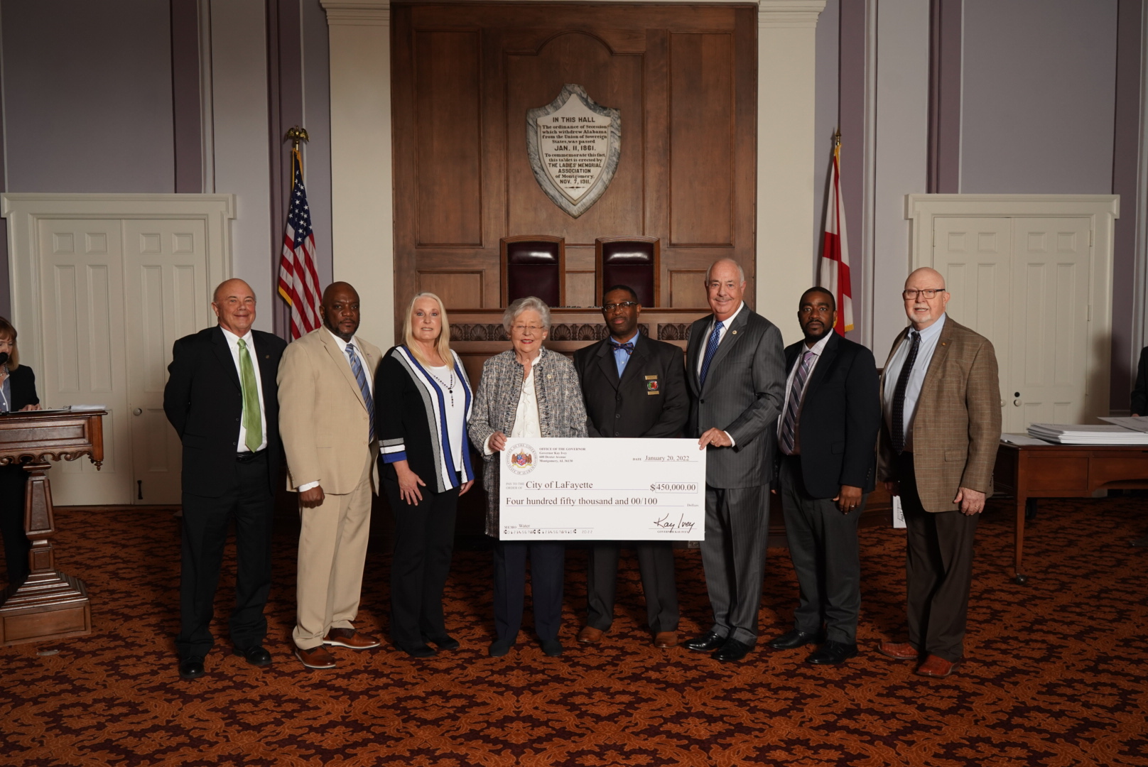 Governor Kay Ivey Community Development Block Grant Awards Ceremony