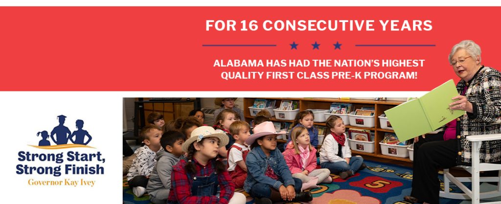 Governor Ivey Announces New First Class Pre-K Classrooms, Top NIEER ...