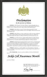 Sickle Cell Awareness Month Proclamation