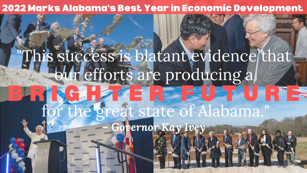 Governor Ivey Announces 2022 Economic Development Projects Brought ...