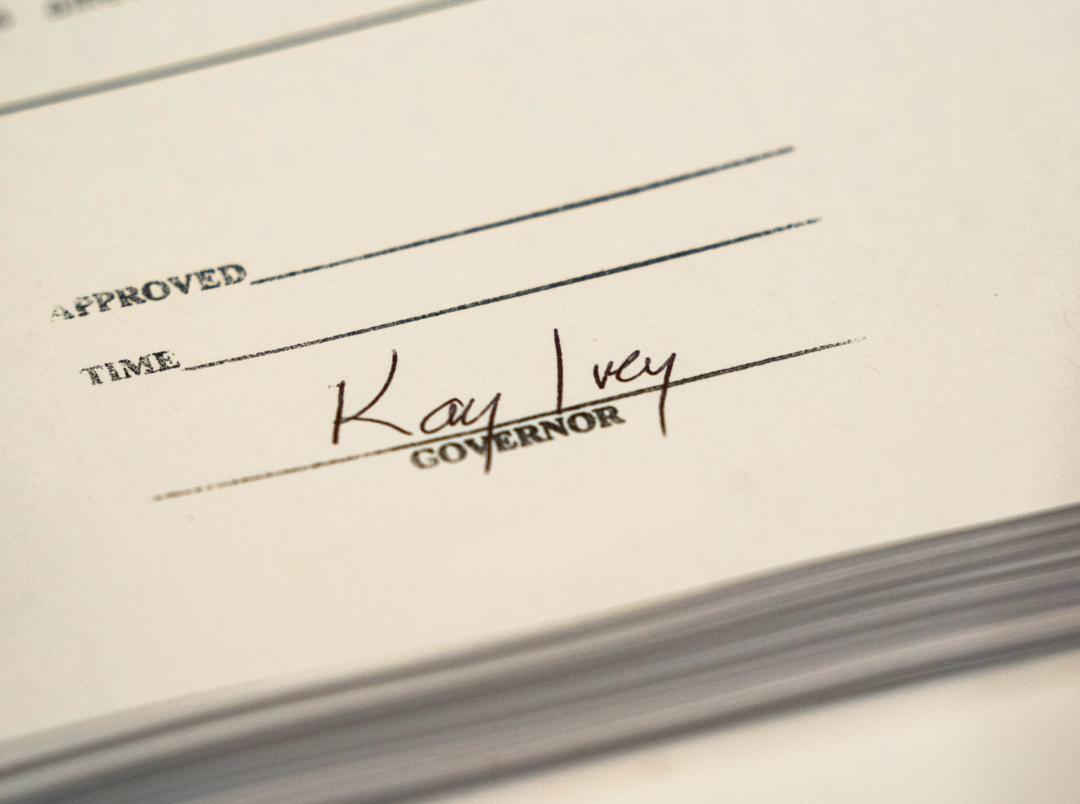 Governor Ivey Signs Special Election Bills in Anticipation of Favorable ...